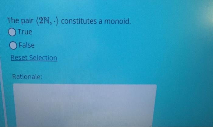 Solved Rationale: | Chegg.com