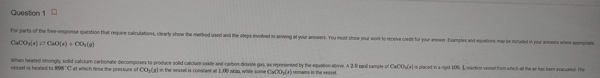 Solved la The experiment was repeated, but this time | Chegg.com