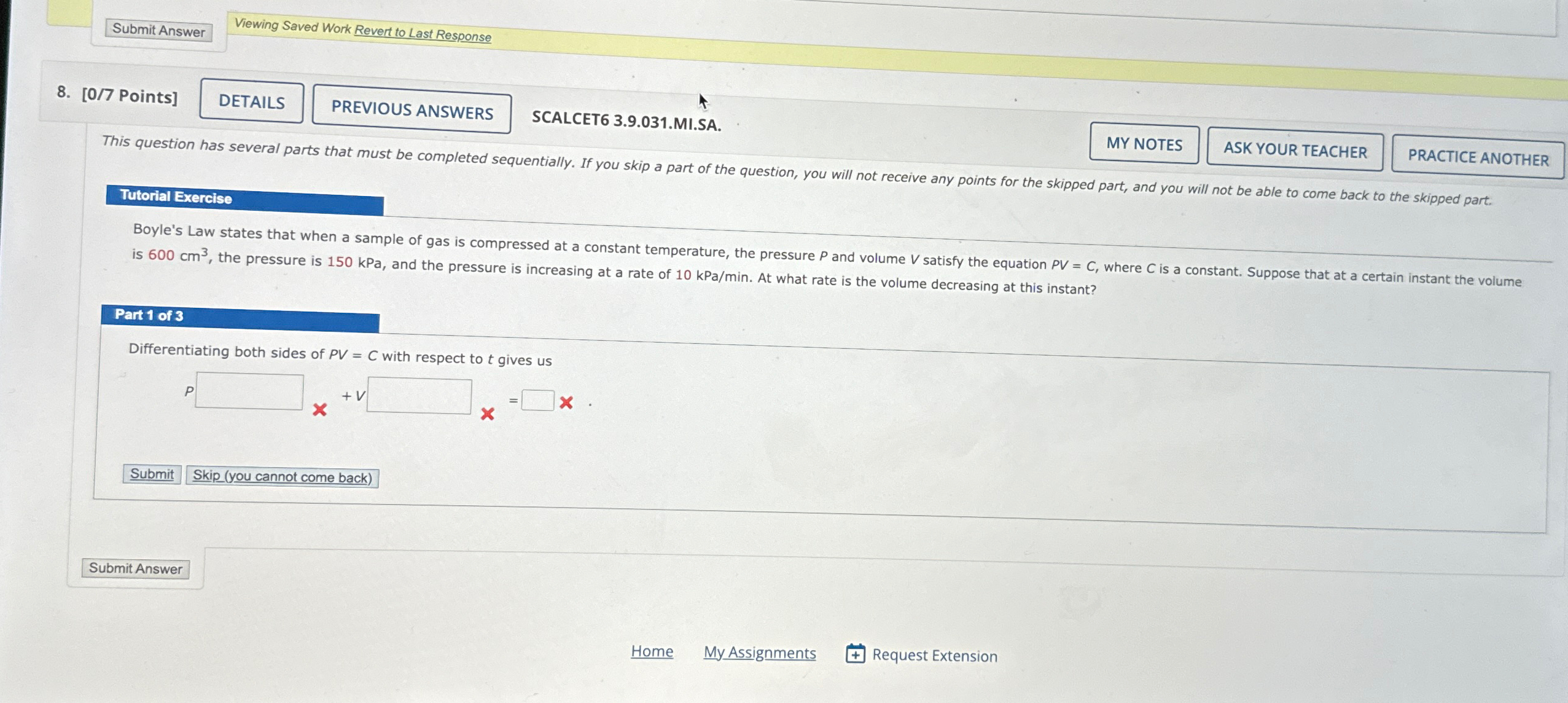 Solved Viewing Saved Work Revert to Last Response8. [0/7 | Chegg.com