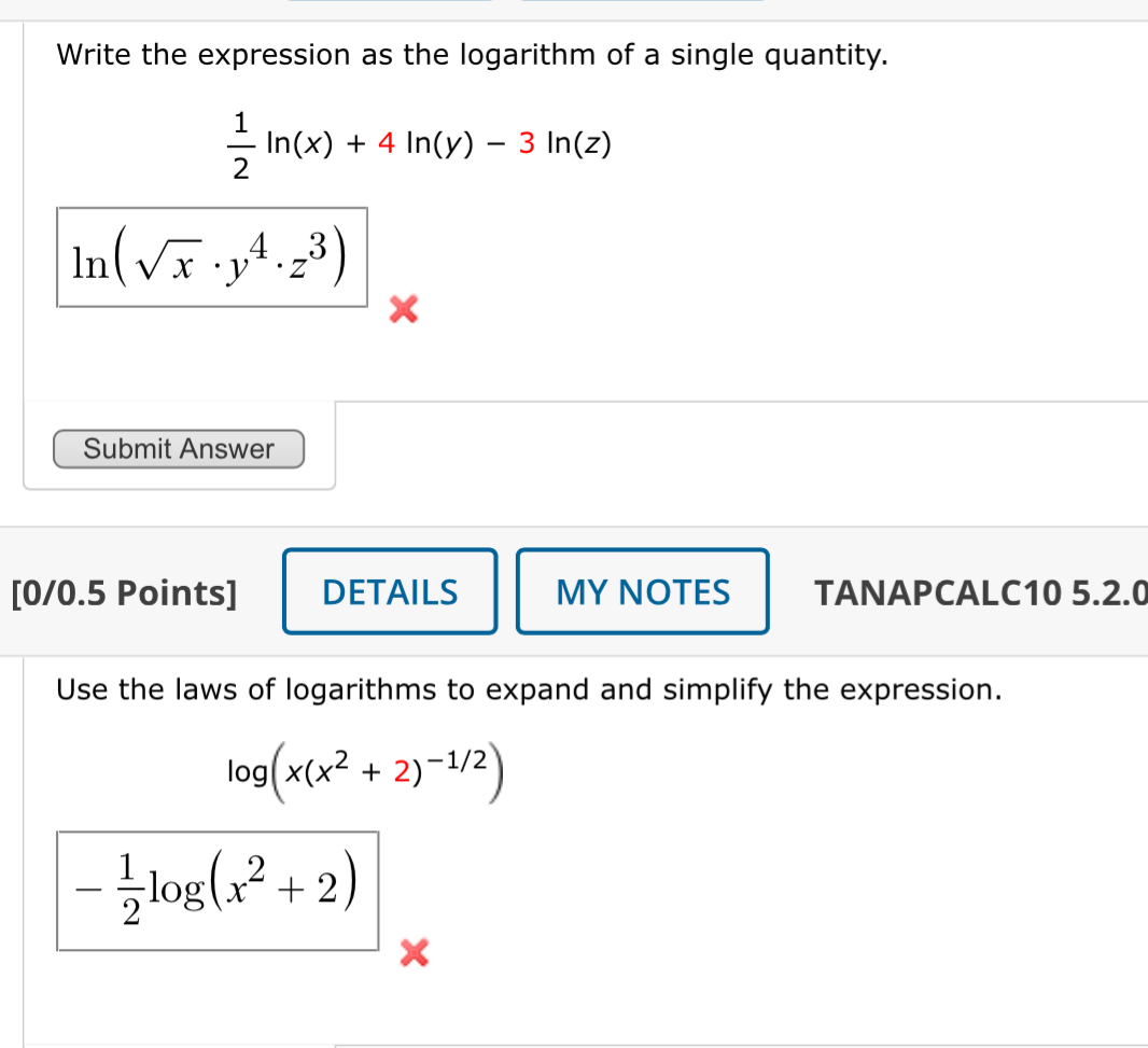 Solved Write the expression as the logarithm of a single | Chegg.com
