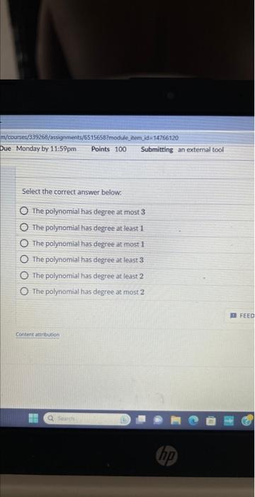Solved Based on the graph of f(x) shown below, which | Chegg.com