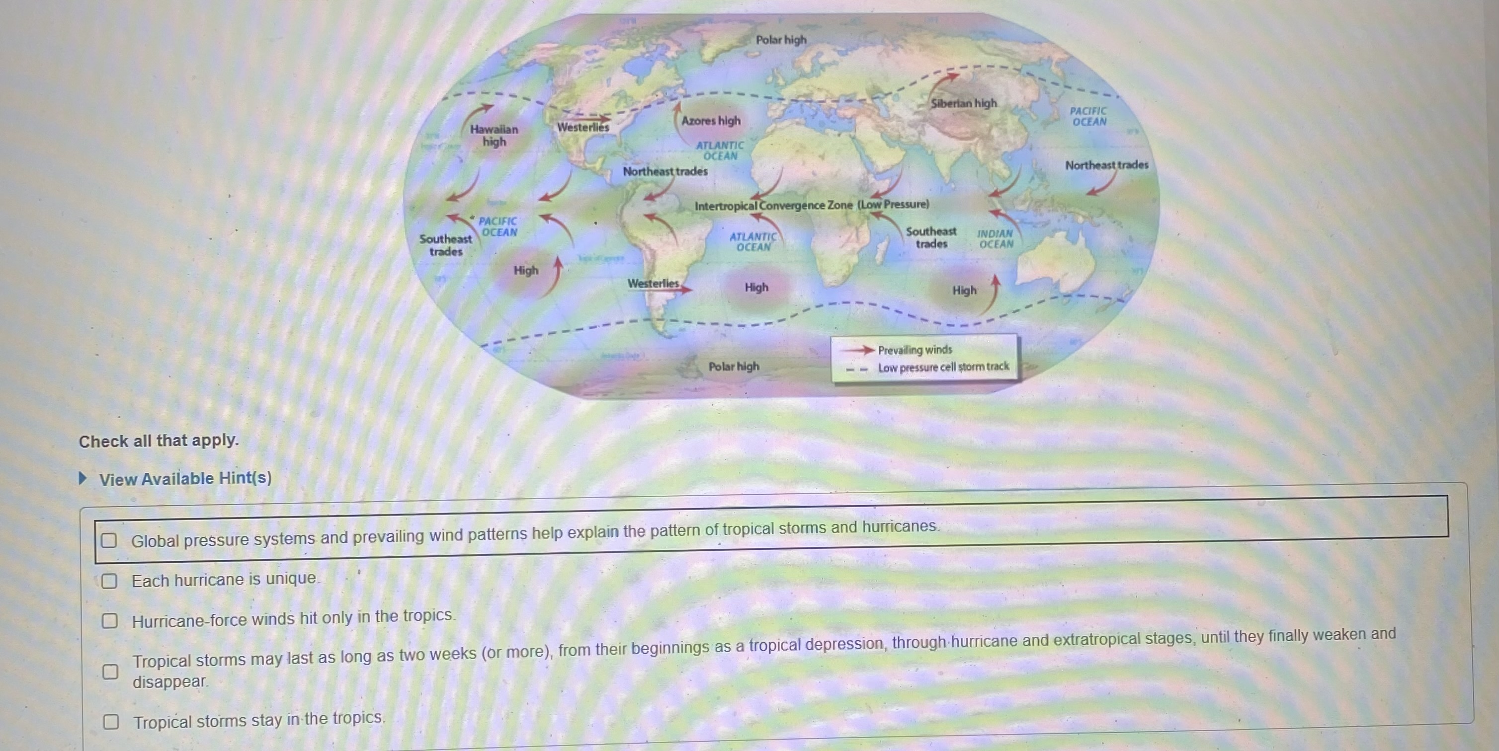 Solved Check all that apply.View Available Hint(s)Global | Chegg.com