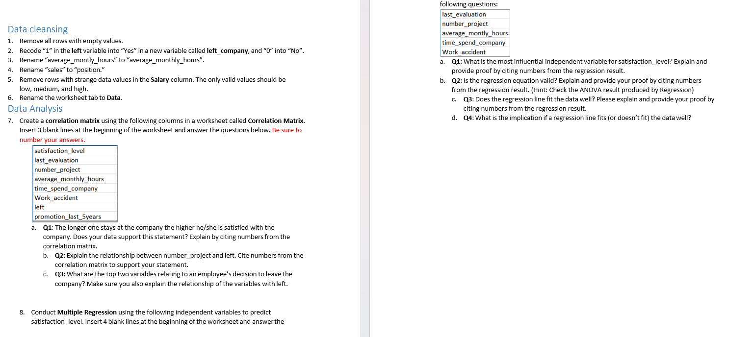 Solved Need help with steps to ﻿complete following | Chegg.com