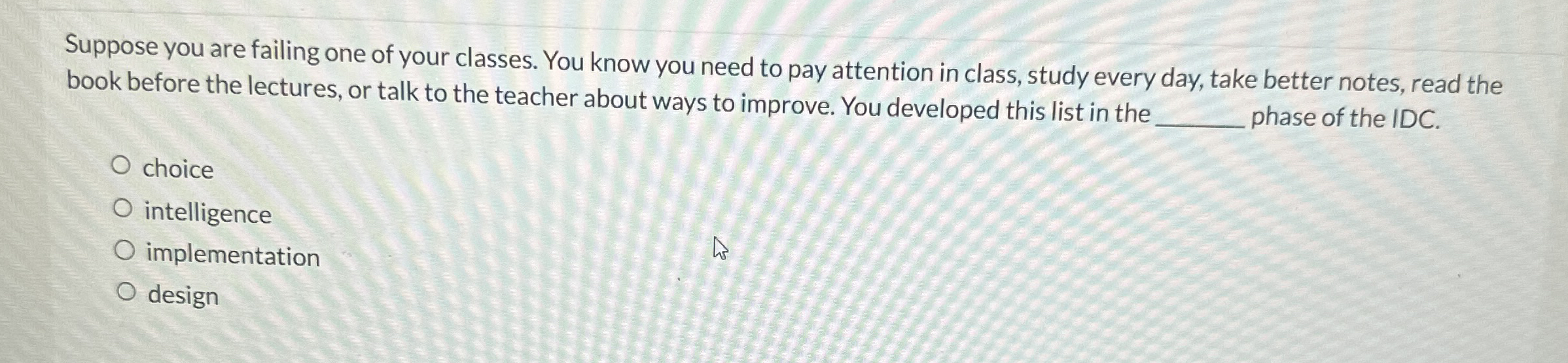 Solved Suppose you are failing one of your classes. You know | Chegg.com