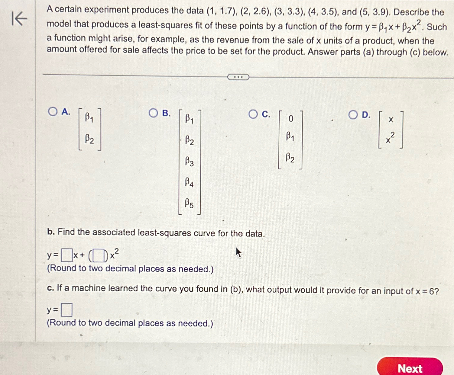 A certain experiment produces the data | Chegg.com
