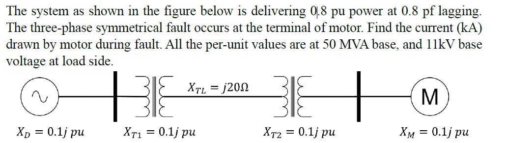 Solved The system as shown in the figure below is delivering | Chegg.com