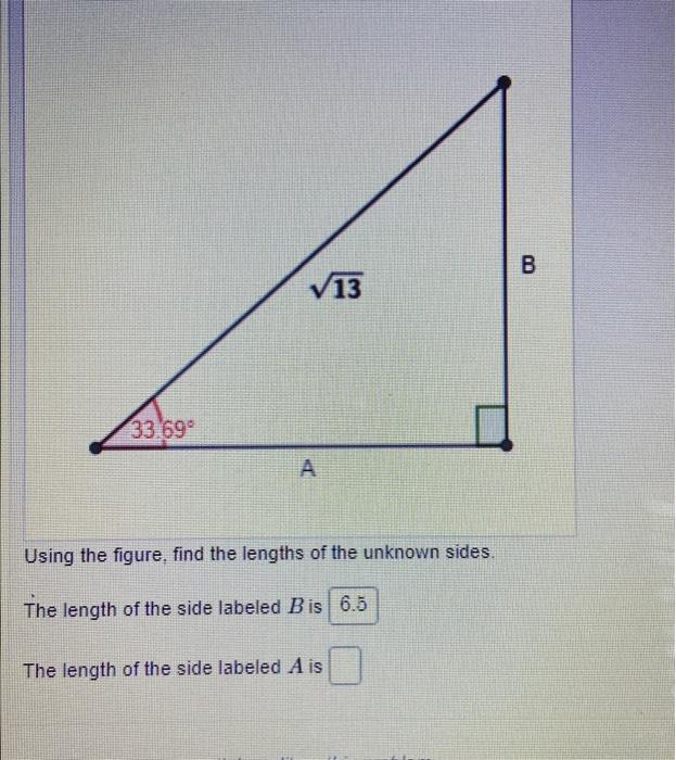 Solved Using the figure, find the lengths of the unknown | Chegg.com