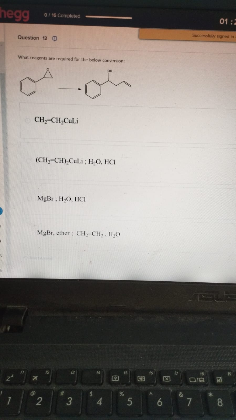 Solved What reagents are required for the below | Chegg.com