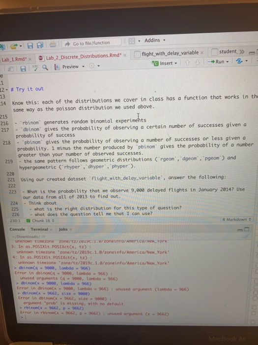PL -H - Addins. B O Go to file/function Lab_1. Rd TO | Chegg.com