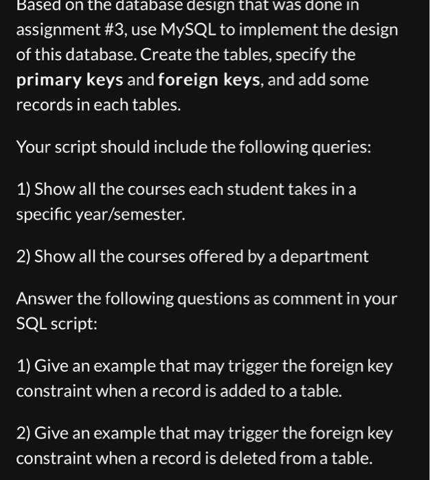 Solved Data required: customerID, customerName, | Chegg.com