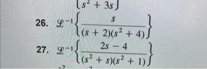Solved In Problems 1-30, use Theorem 4.2.1 to find the given | Chegg.com