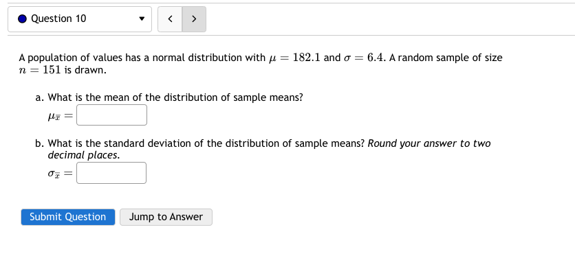 Solved Help Now A Population Of Values Has A Normal