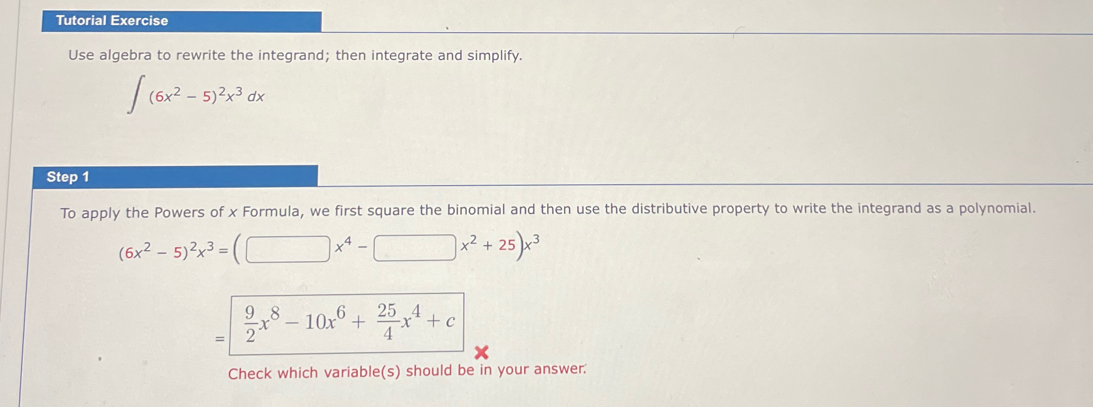 Solved Tutorial ExerciseUse algebra to rewrite the | Chegg.com