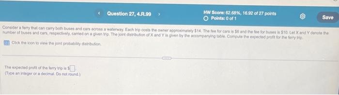 Consider a forry that can cary both buses and cars | Chegg.com