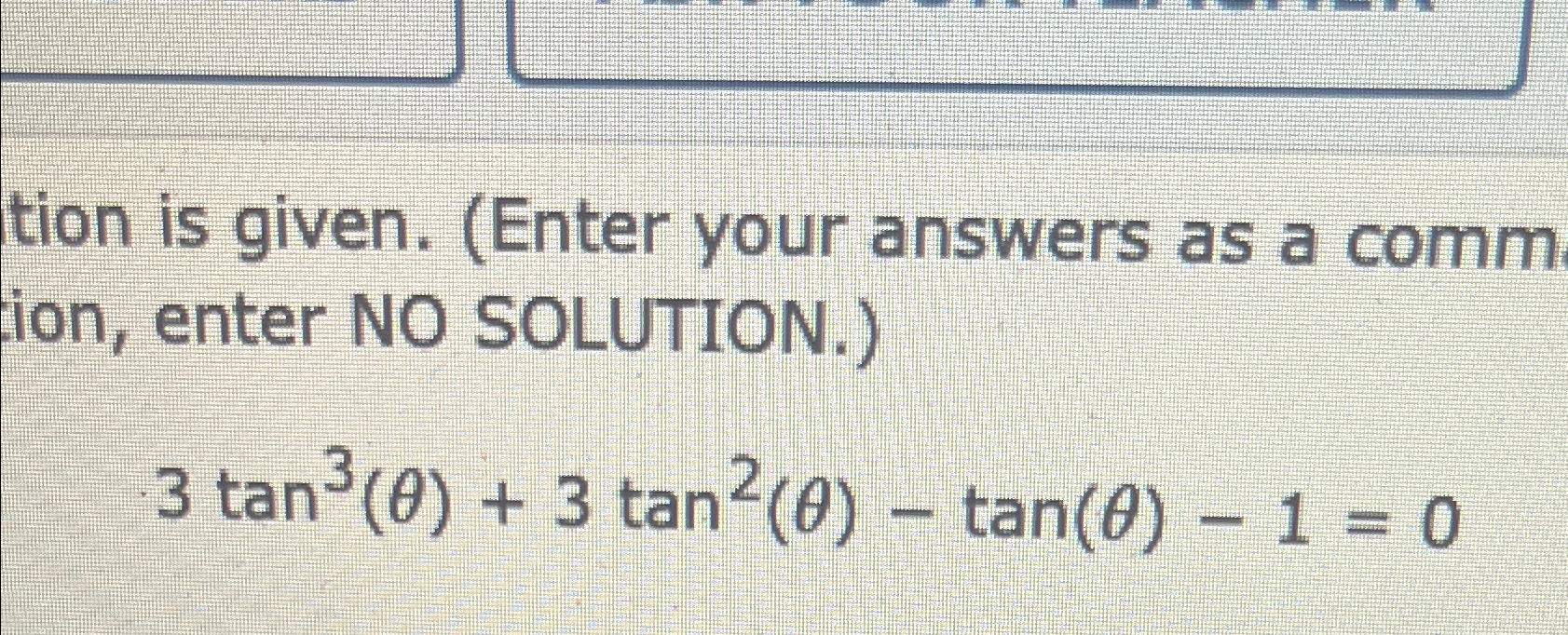 Solved tion is given. (Enter your answers as a comm ion, | Chegg.com