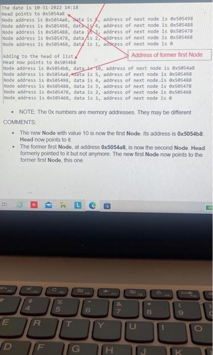 Solved Exercise 1 In this exercise, you will add a new Node | Chegg.com