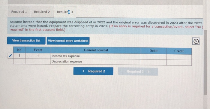 Solved Exercise 11-26 (Algo) Error correction (LO11-2, 11-7) | Chegg.com