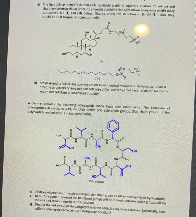 Solved a) Using either a flying wedge projection or Fischer | Chegg.com