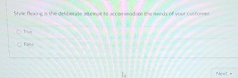 Solved Style flexing is the deliberate attempt to | Chegg.com