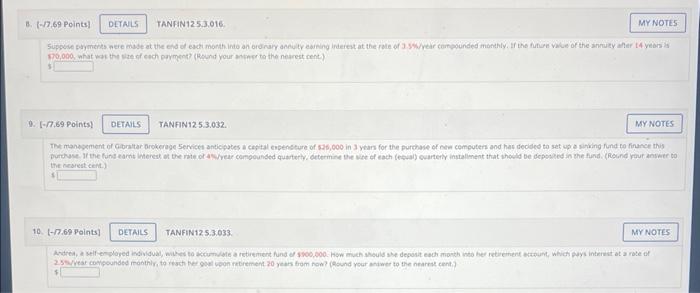Solved g2s.000. what was the lite of each pryment? (posend | Chegg.com