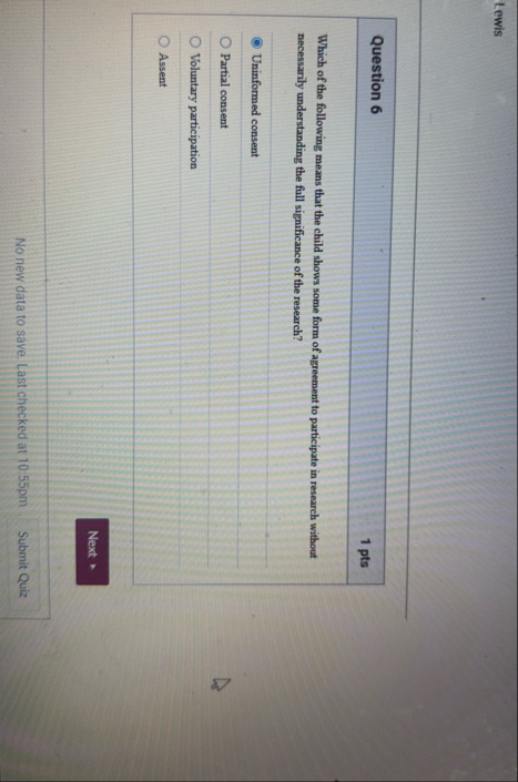 Solved LewisQuestion 61 ﻿ptsWhich of the following means | Chegg.com