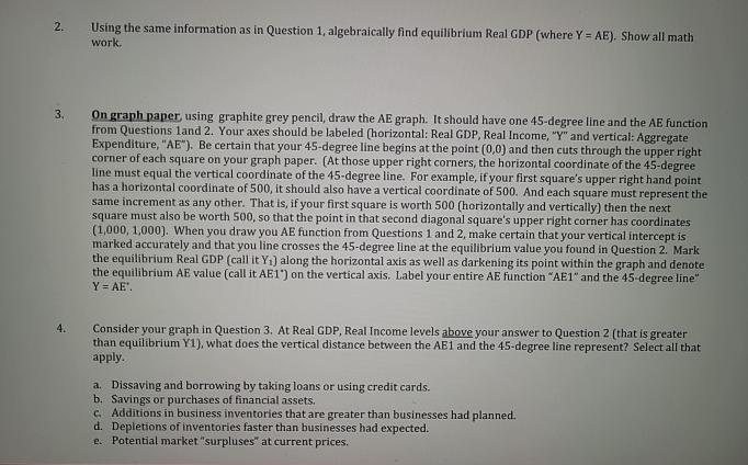 Solved Using the same information as in Question 1, | Chegg.com