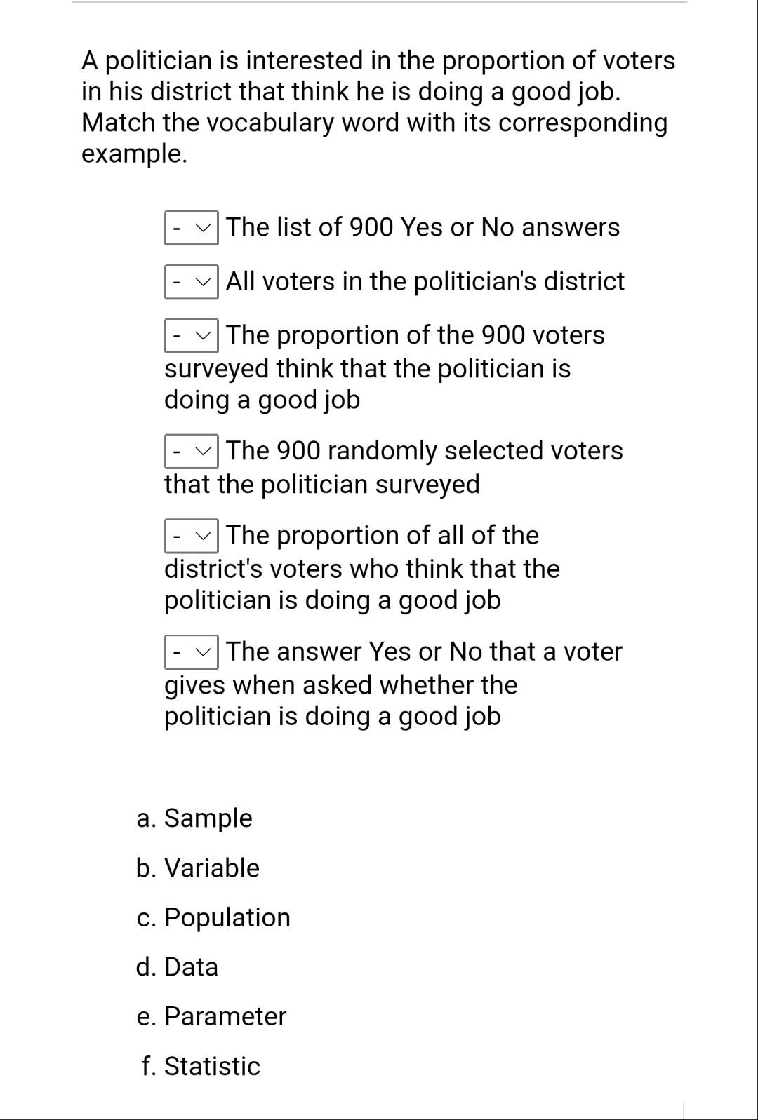 Solved A politician is interested in the proportion of | Chegg.com