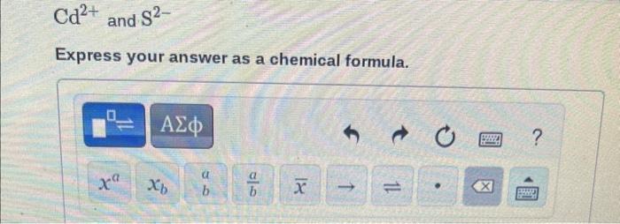 Solved Na+and Se2− Express your answer as a chemical | Chegg.com