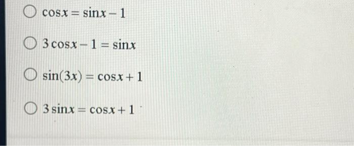 Solved 5. Which equation can be solved by referencing the | Chegg.com
