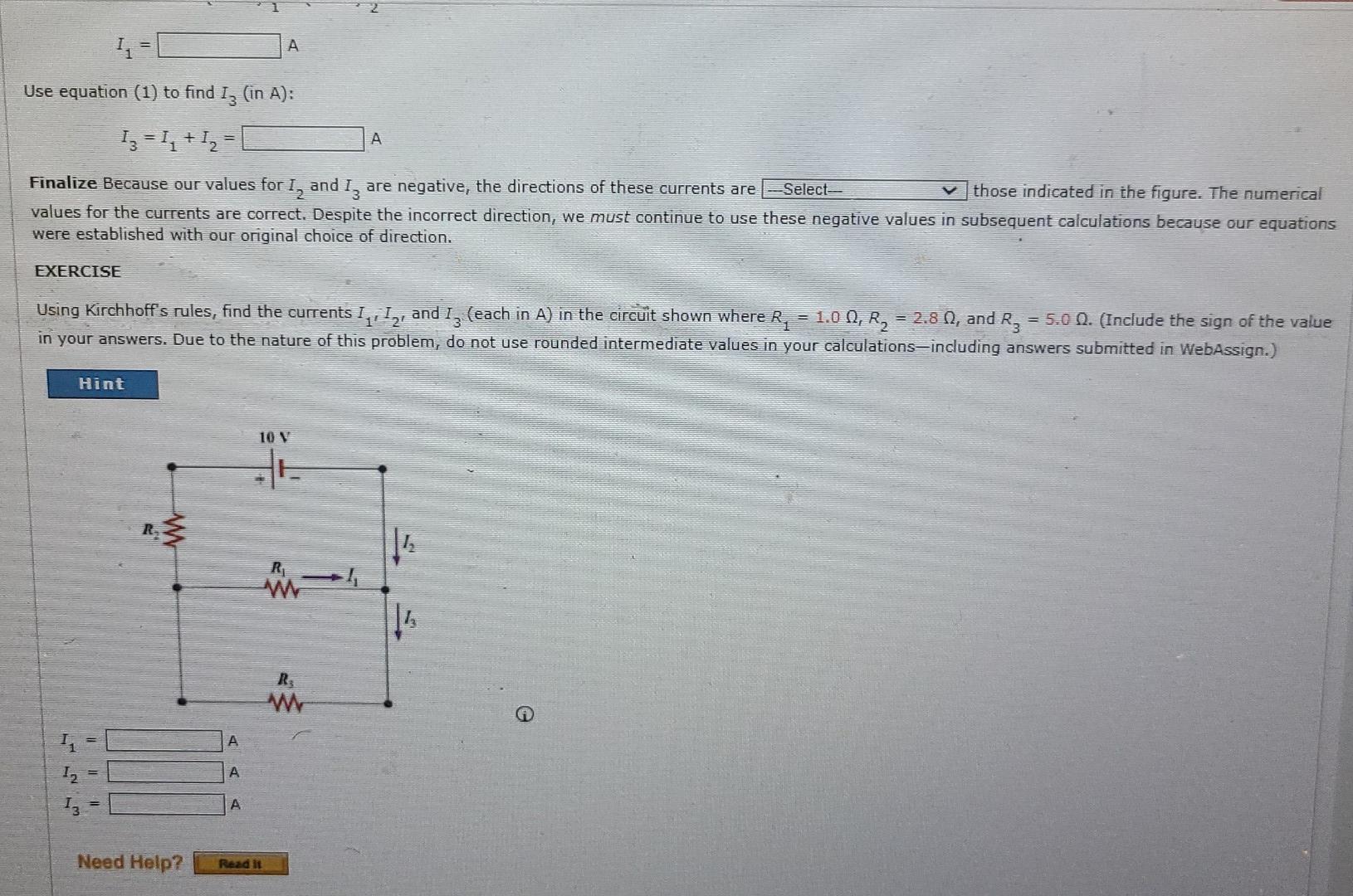 Solved A Multiloop Circuit Find the currents I, I, and Iz in | Chegg.com