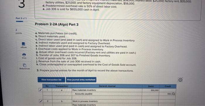Solved Required information Problem 2-2A (Algo) Computing | Chegg.com