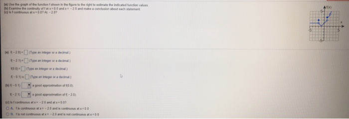 Solved (a) use the graph of the function F shown in the | Chegg.com