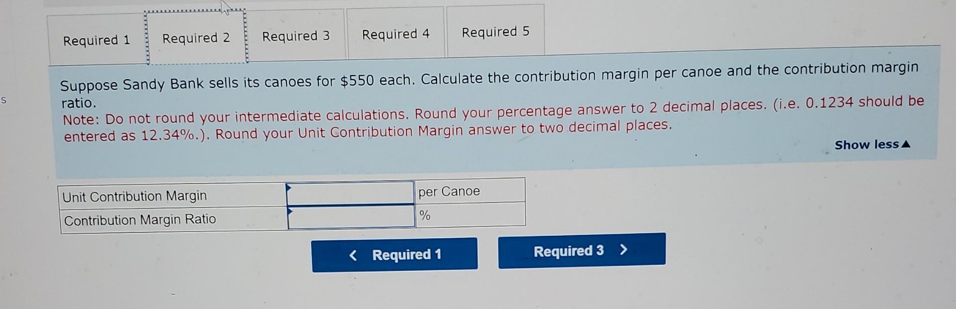 Solved E6-5 (Static) Calculating Contribution Margin and | Chegg.com