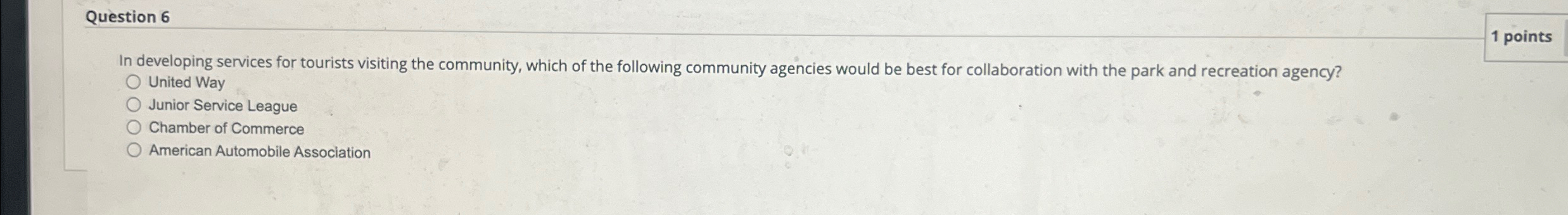 Solved Question 61 ﻿pointsIn developing services for | Chegg.com