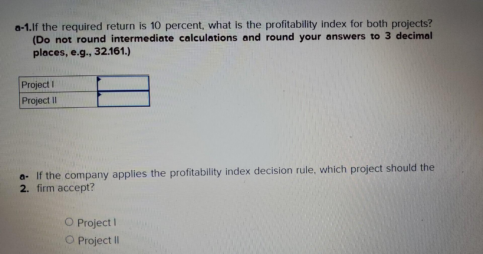 Solved Problem 9-16 Problems with Profitability Index [LO1, | Chegg.com