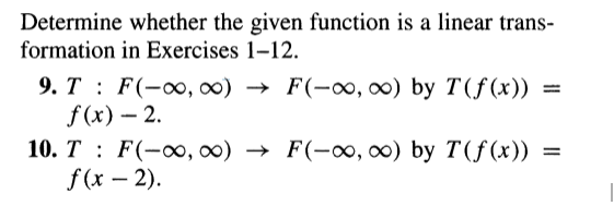 Solved Determine whether the given function is a linear | Chegg.com