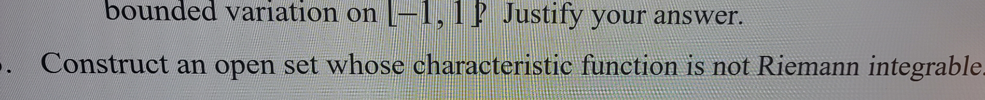 Solved bounded variation on -1,1 ﻿Justify your | Chegg.com