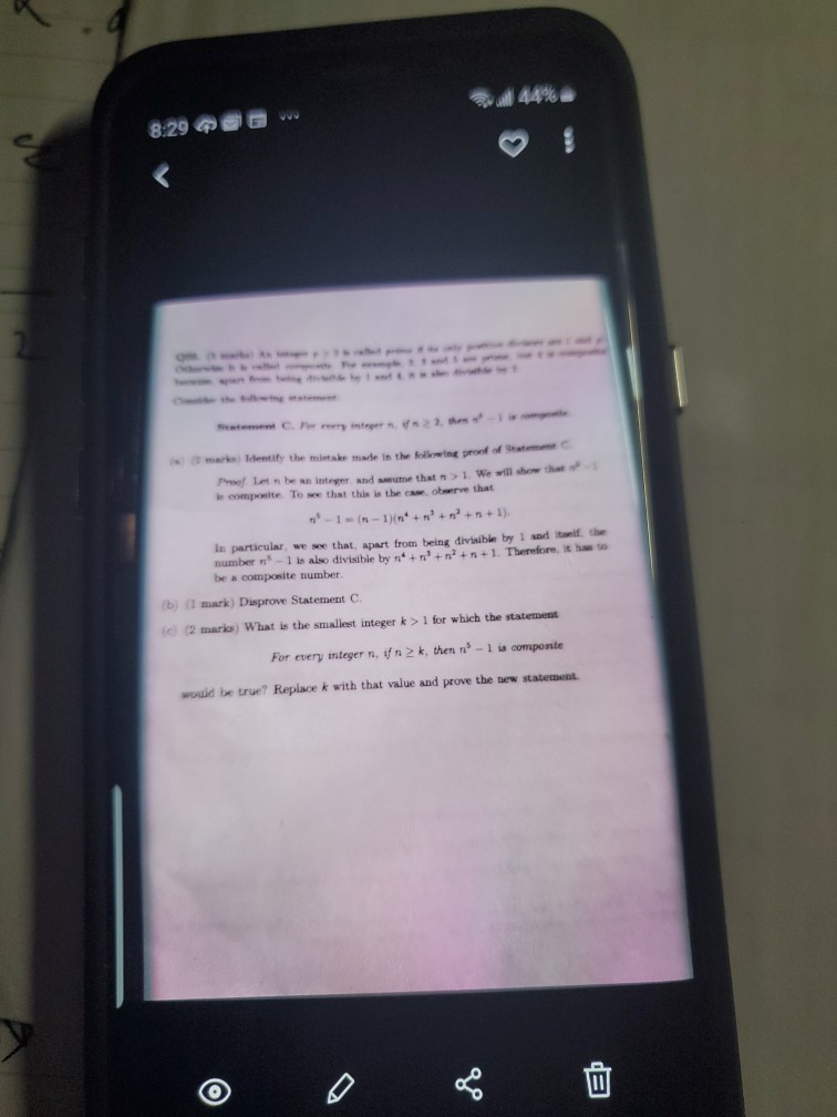 Solved For every integer n , if n is greater than or equal | Chegg.com