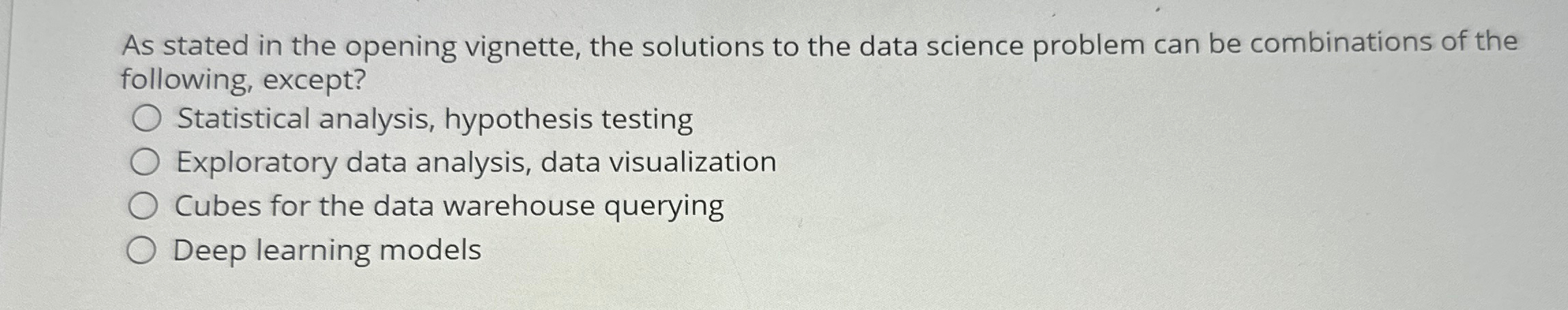 Solved As stated in the opening vignette, the solutions to | Chegg.com