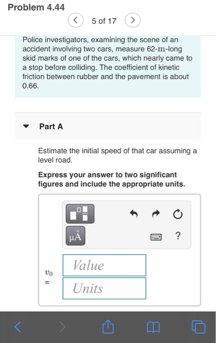 Solved Problem 4.44 5 of 17 Police investigators, examining | Chegg.com