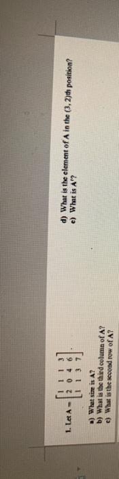 Solved Discrete math and linear algebra please show it by | Chegg.com