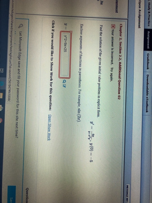 Solved Study & Practice Assignment Gradebook Downloadable | Chegg.com
