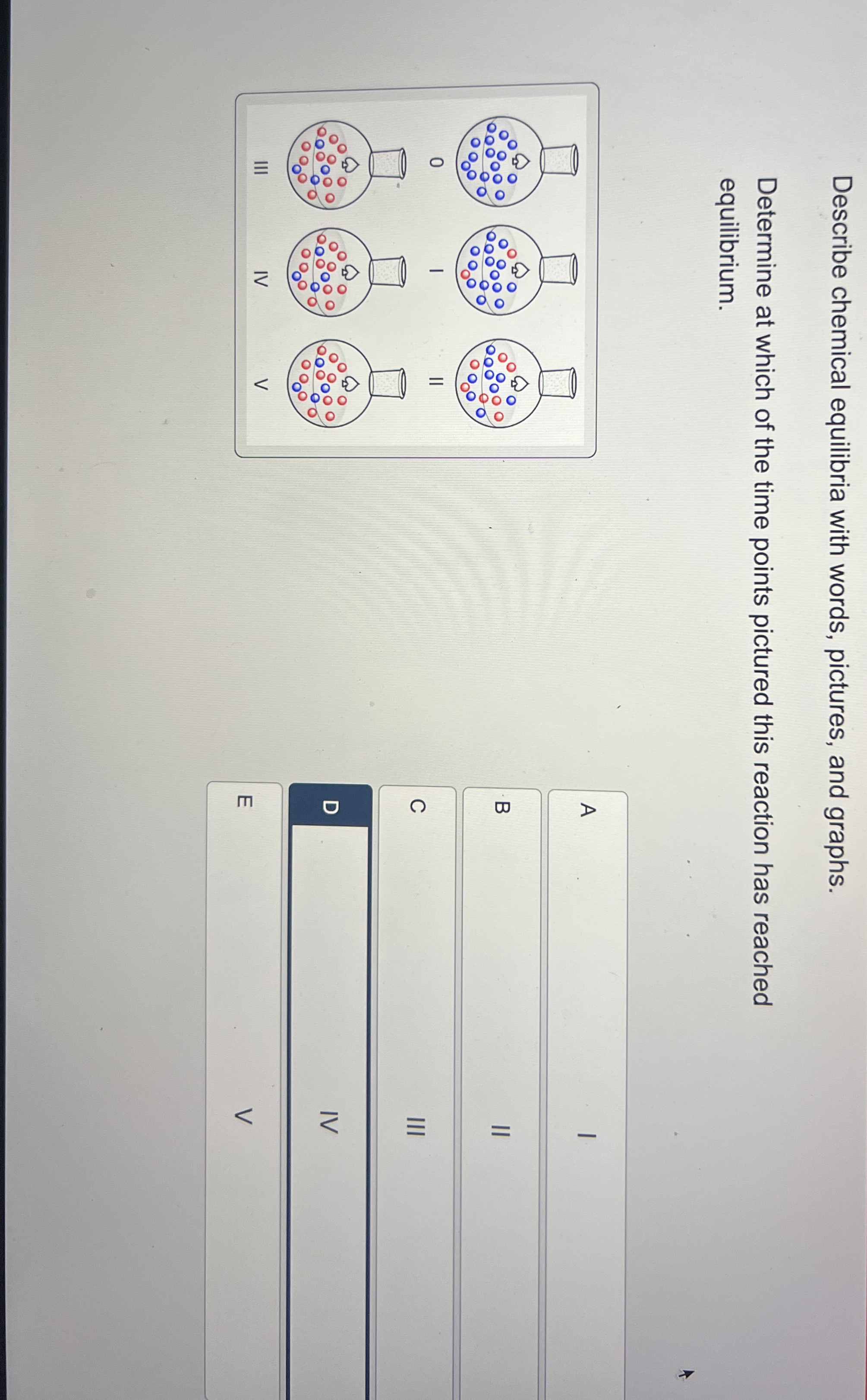 Solved Describe chemical equilibria with words, pictures, | Chegg.com