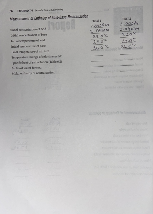 DATE LAB SECTION NAME EXERCISE 6 Report Measurement | Chegg.com