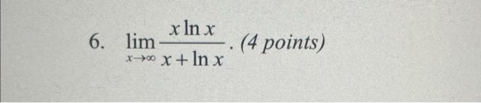 Solved 4. Find y′ if y=ln(2)e2x⋅(4 points)6. | Chegg.com