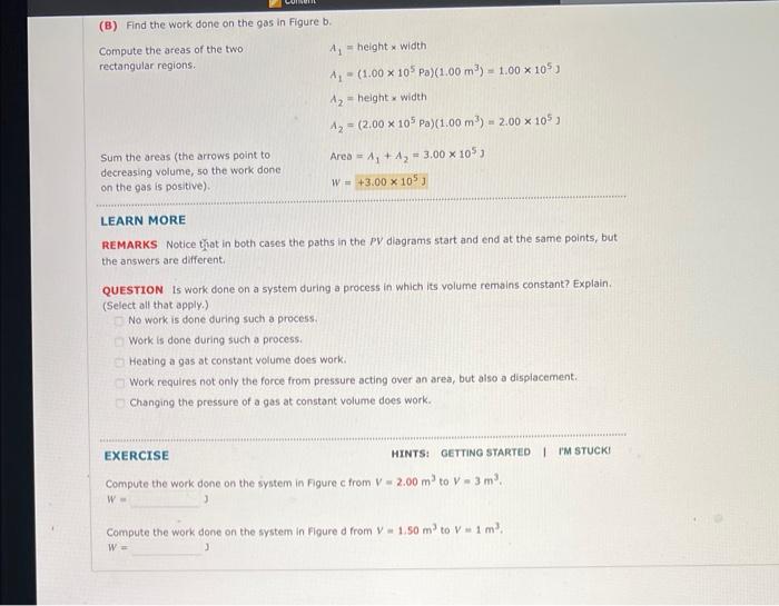 Solved PROBLEM Find the numeric value of the work done on | Chegg.com