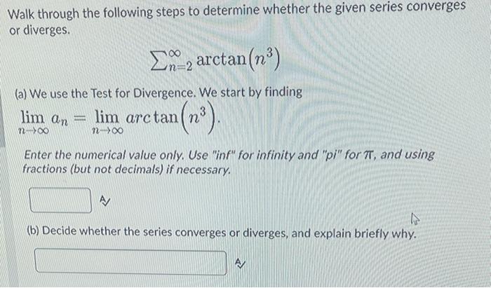Solved Walk through the following steps to determine whether | Chegg.com