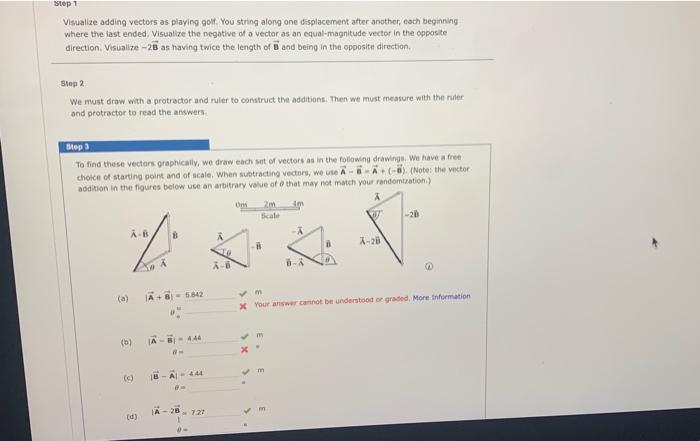 Solved skipped part. Tutorial Exercise The displacement | Chegg.com