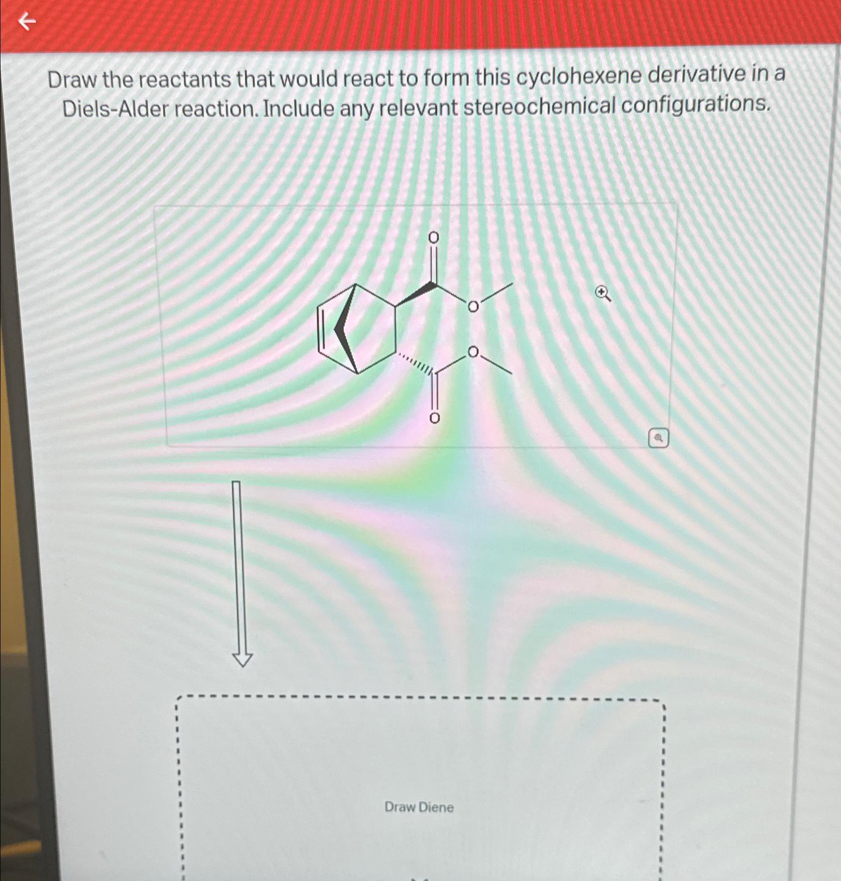 Solved Draw the reactants that would react to form this | Chegg.com