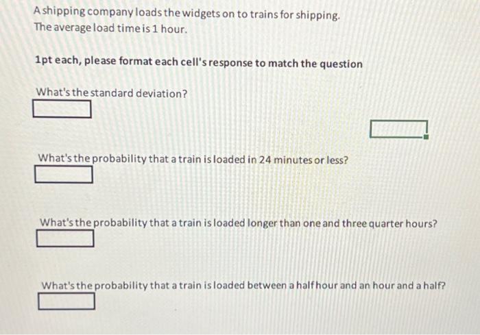 Solved A manufacturing company makes widgets The widgets | Chegg.com